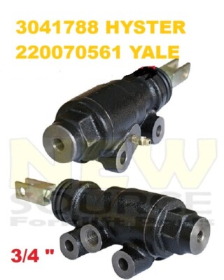 3041788 HYSTER 220070561 YALE FORKLIFTS MASTER CYLINDER 3/4" RF053 | eBay