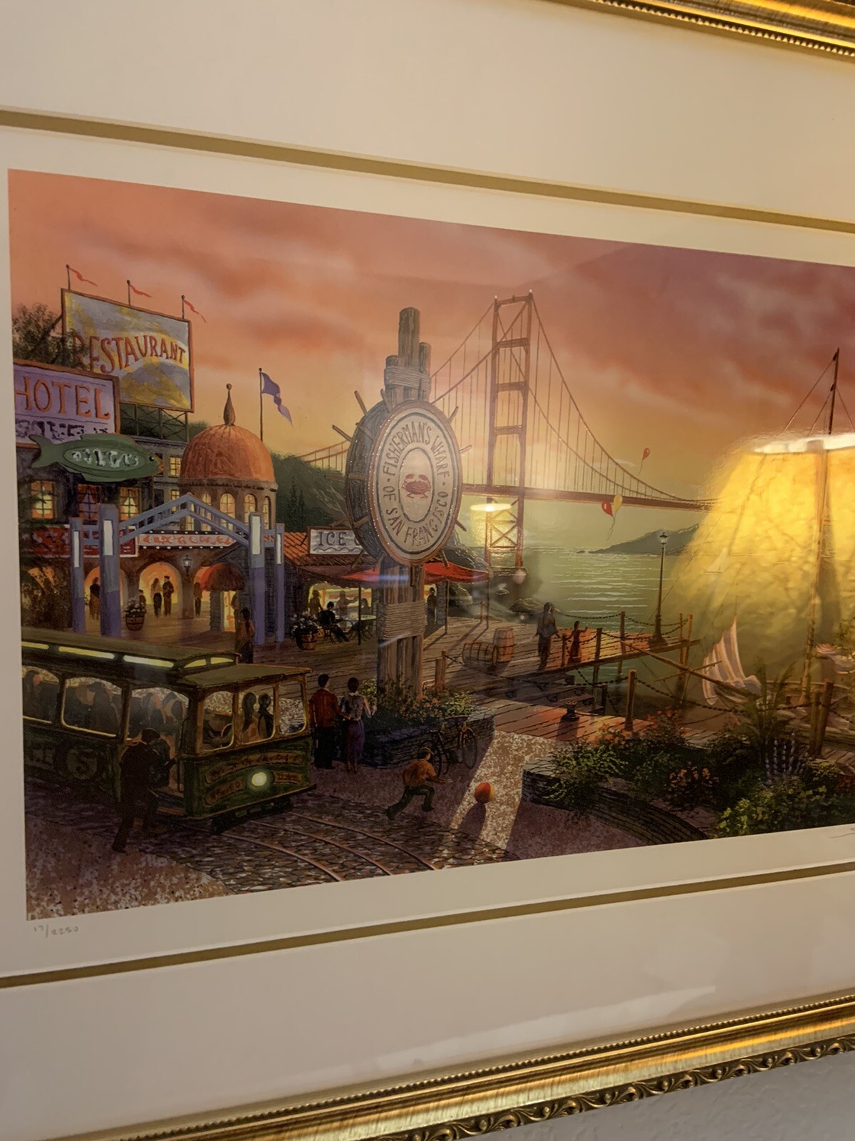 Ken Shotwell Sunset In San Francisco #17 of 2250 | eBay