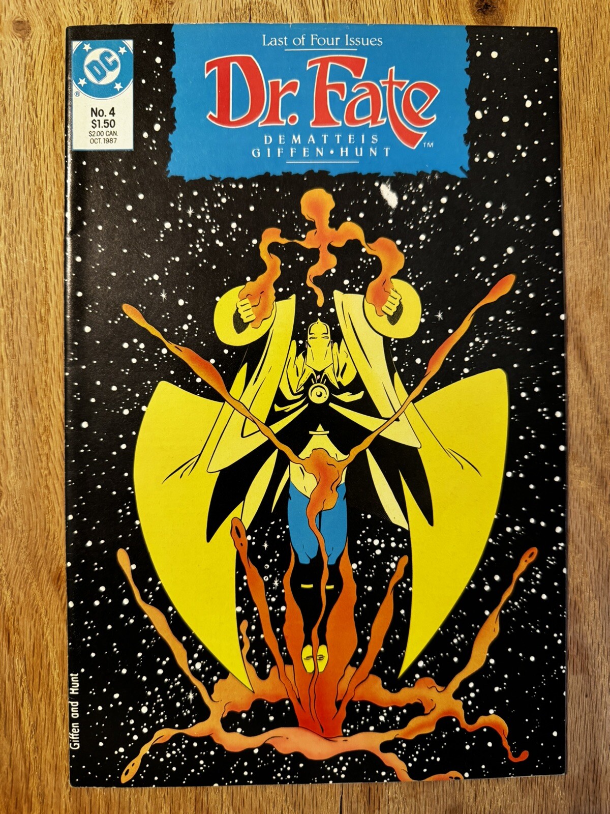 Doctor Fate (1st Series) #4; DC | J.M. DeMatteis Keith Giffen Dr. Fate ...