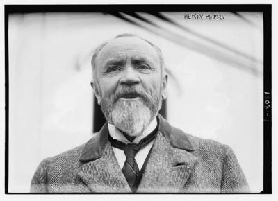 Henry Phipps,Jr,1839-1930,Co-founder of Carnegie Steel Co ...