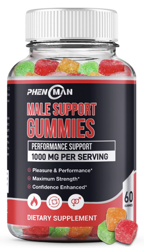 (1 Pack) Phenoman Male Gummies -Phenoman Male Enhancement- (Assorted ...