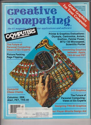 Creative Computing Mag Future Of Personal Computing February 1982 ...
