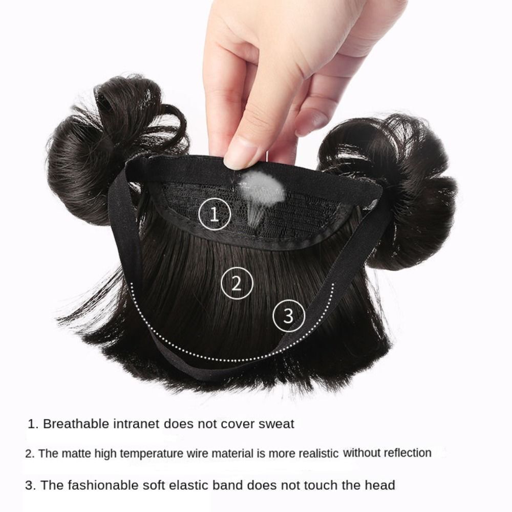Cute Baby Baby Wig Bangs Non-slip Hairband Gift Wig Hat Baby's First ...