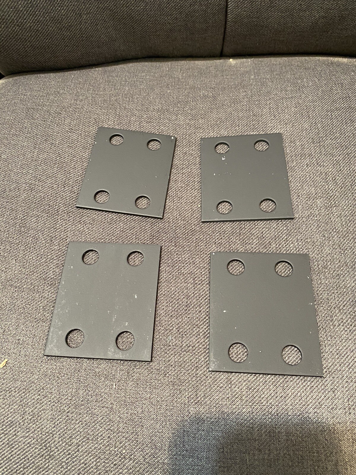 M998 HMMWV HUMVEE REAR AIRLIFT BUMPER SPACER PLATES 12338164 LOT OF 4 ...