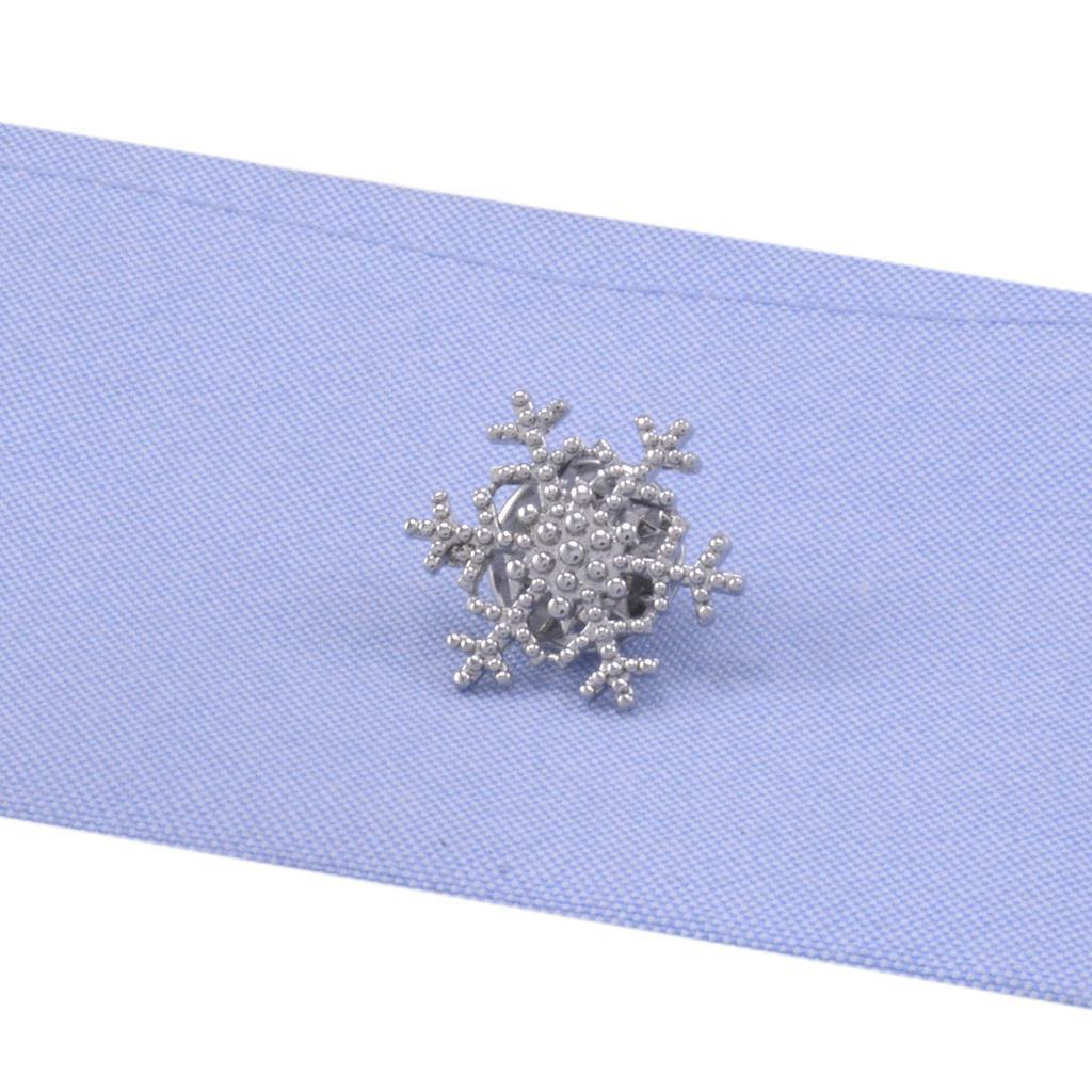 Classic Snowflake Lapel Pin - Cartoon Brooch Pin Badges for | eBay