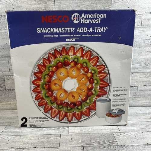 Nesco Snackmaster Add-A-Trays for 60 & 70 Series Dehydrators (2 Count ...