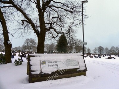 Photo 6x4 Radcliffe Cemetery Radcliffe/SD7807 Information point just ...