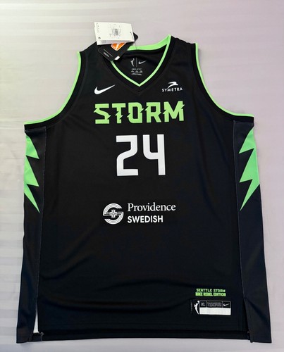 SEATTLE STORM JEWELL LOYD NIKE 2024 REBEL EDITION JERSEY YOUTH XL BRAND ...