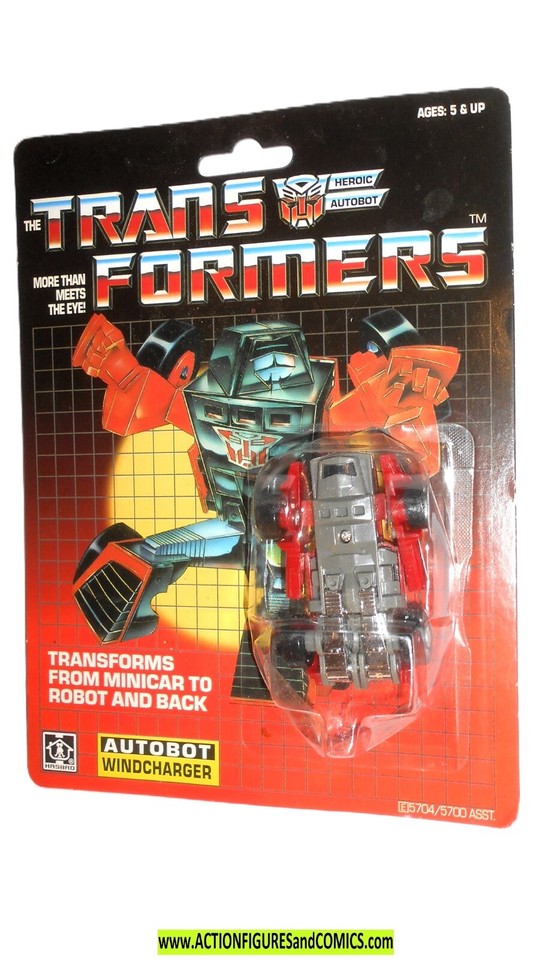 Transformers WINDCHARGER Reissue g1 1984 ko custom vintage retro ...