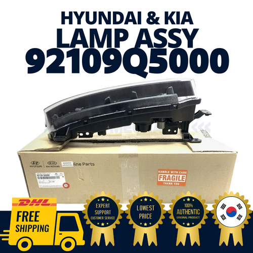 GENUINE OEM Hyundai Kia Lamp Assy Front RH Auxiliary Seltos 92109Q5000 ...