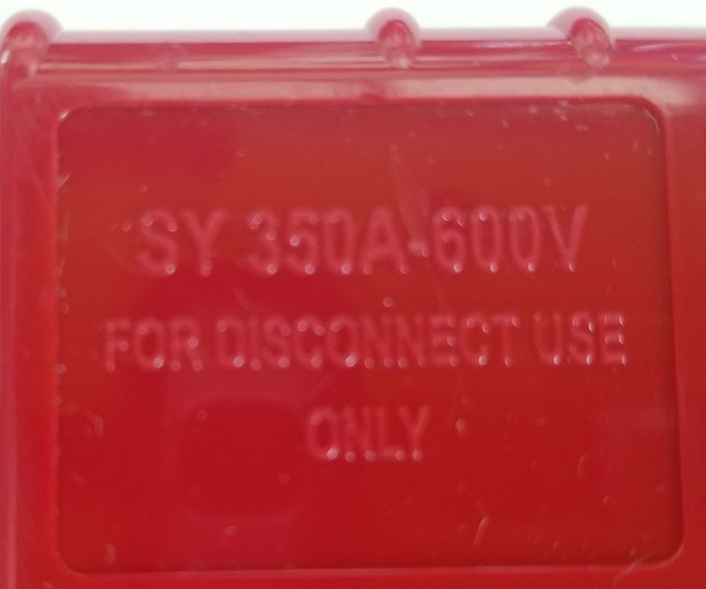 SMH Sy350a-600v Forklift UPS Battery Connector 600vac 350amp for sale ...