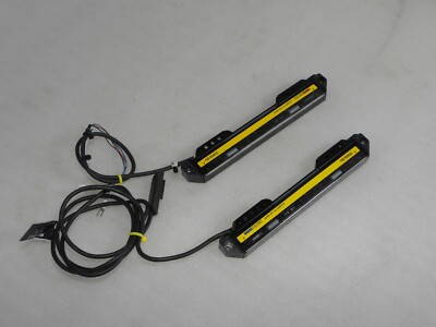 KEYENCE GL-S08FH-T Transmitter & GL-S08FH-R Receiver Safety Light ...
