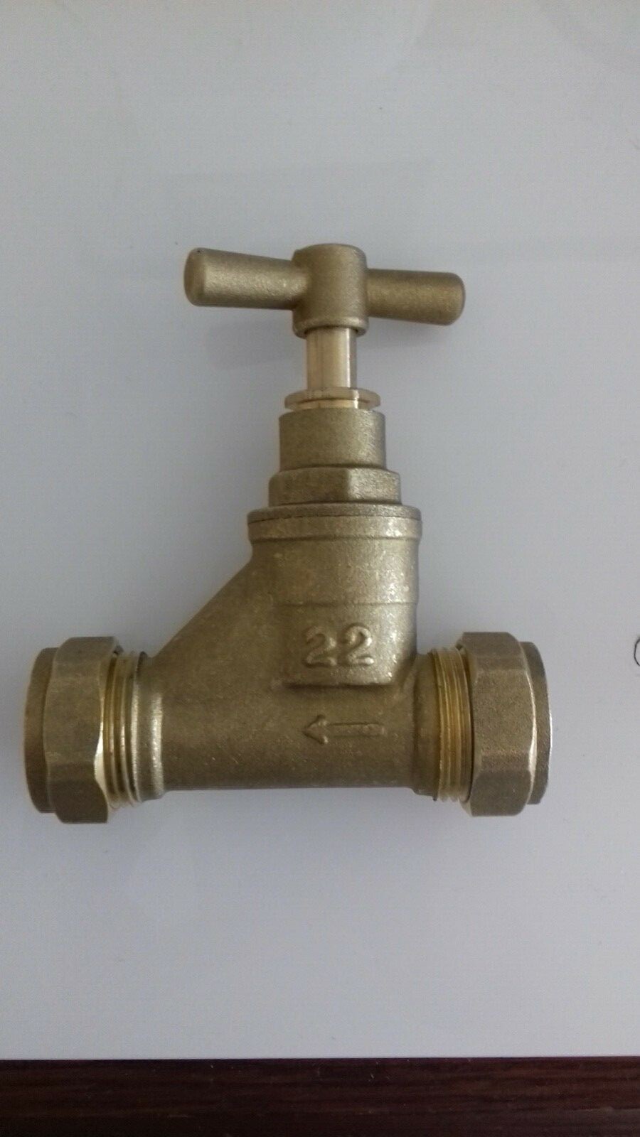 Stopcock 22mm plumbing brass tap new with opened packaging | eBay UK
