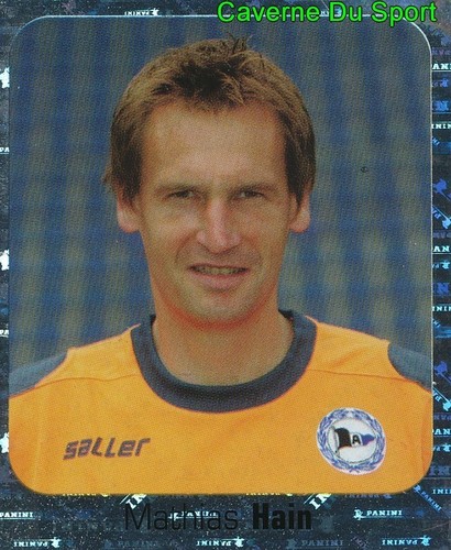 068 MATHIAS HAIN GERMANY DSC ARMINIA BIELEFELD STICKER FOOTBALL 2007 ...