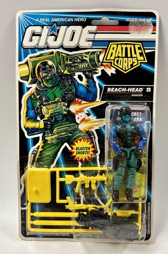 1992 Vintage Hasbro Gi Joe RAH Battle Corps Beach-Head Ranger Variant ...
