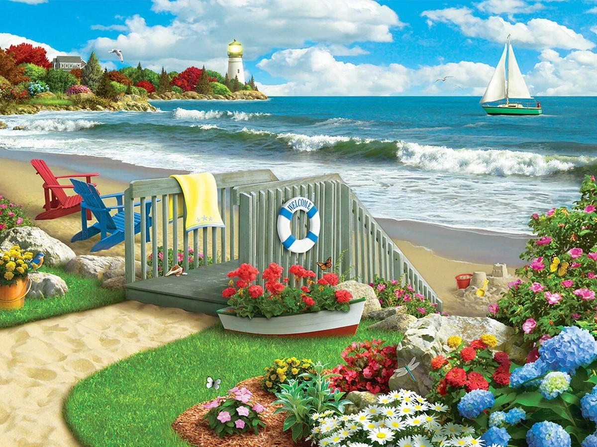 Seascape Jigsaw Puzzles Jigsaw Puzzle 1000 Pieces Seascape Sunset