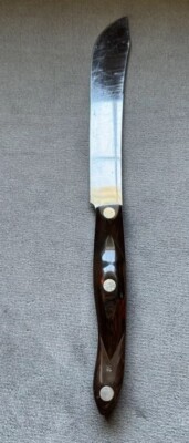 CUTCO 1722 8 inch Butcher Knife Classic Brown Vintage | eBay
