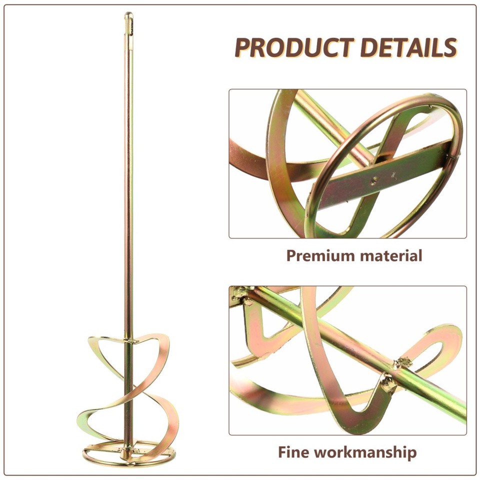Cement Mixing Rod Oil Paint Mixing Stick Electric Drill Mud Mixer ...