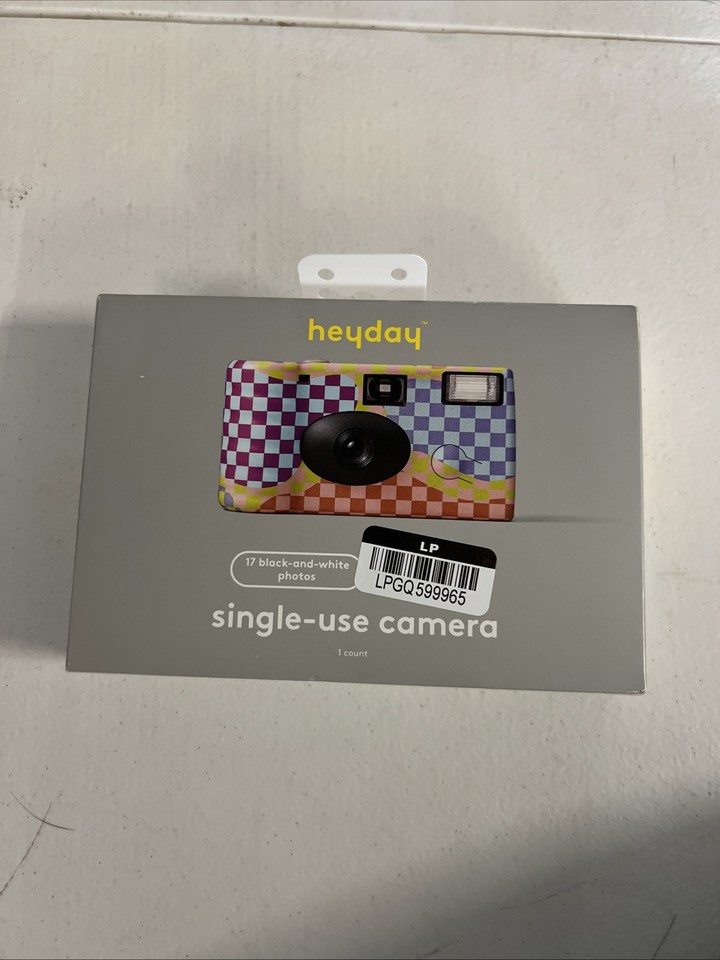 New Single Disposable One Time Use Camera - heyday Checkerboard | eBay