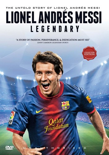 Messi, Lionel Andres - Legendary (DVD) Lionel Andres Messi 827191001674 ...