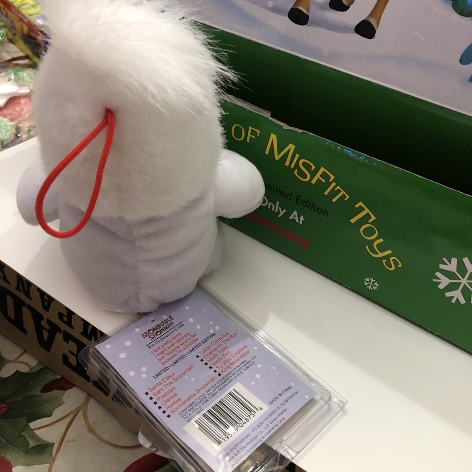 Rudolph Island of Misfit Toys Abominable Snowman Stuffins Ex. W/CVS Tg ...