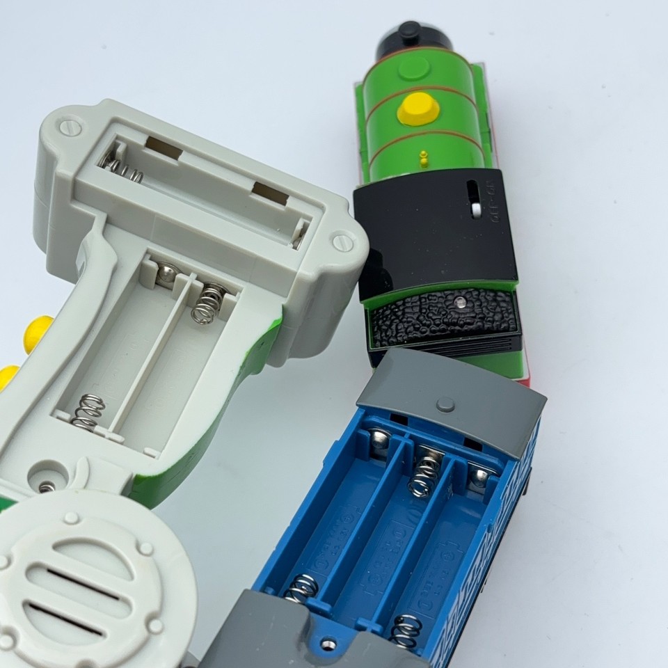 Thomas Trackmaster RC Percy Hit Toy 2006 VIDEO WORKS GUC Remote Control ...