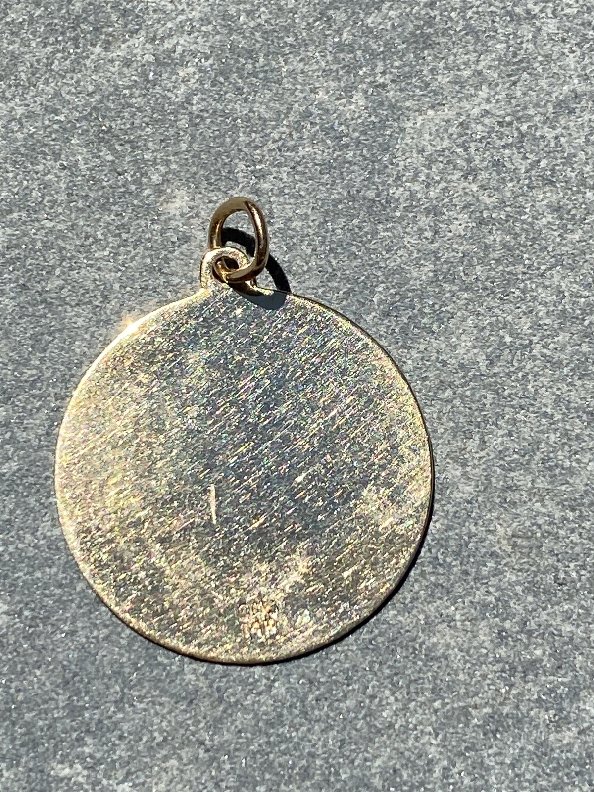 Vintage 14K Yellow Gold Pisces Fish Zodiac or Astrology Circle Charm | eBay