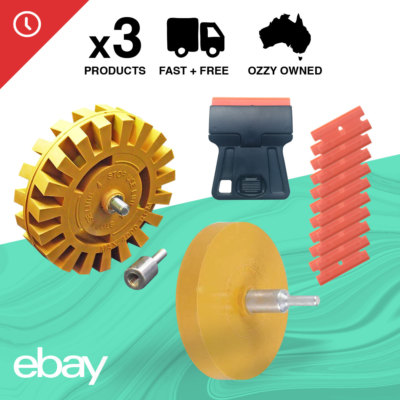 CARAMEL WHEEL PINSTRIPE DECAL ERASER TRACTOR REMOVAL TOOL PIN STRIPE ...