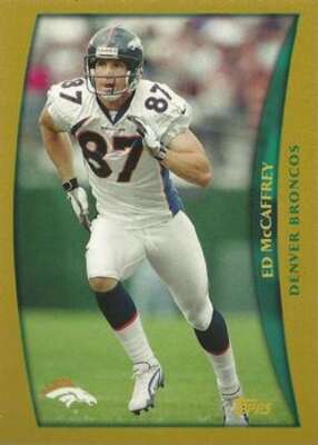 2013 Topps Archives #219 Ed McCaffrey SP Denver Broncos Football Card ...