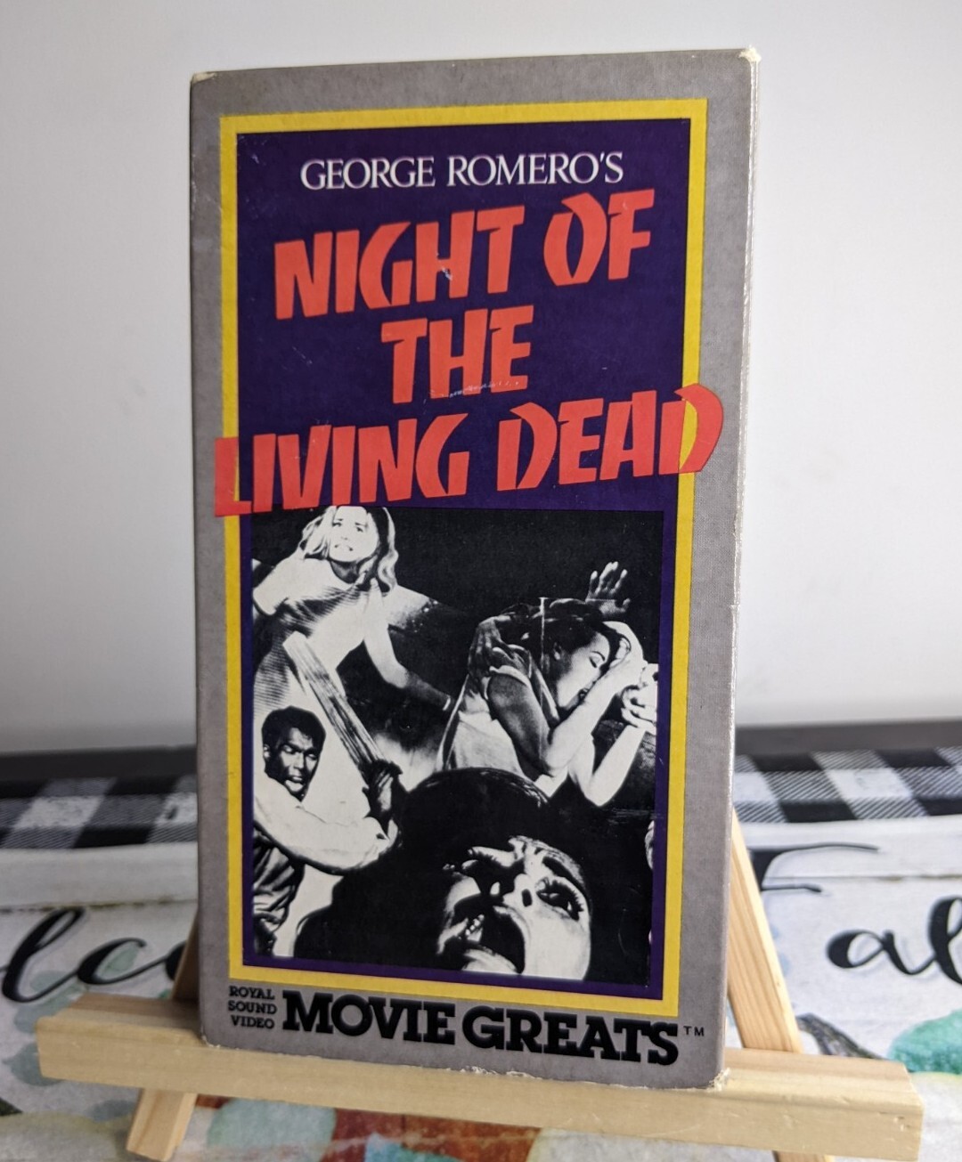 George Romero Night of the Living Dead VHS Horror Vintage RSVP Movie ...