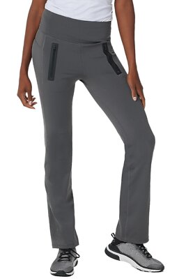 zuda Z-Stretch Bootcut Pants with Zipper Pocket Iron | eBay