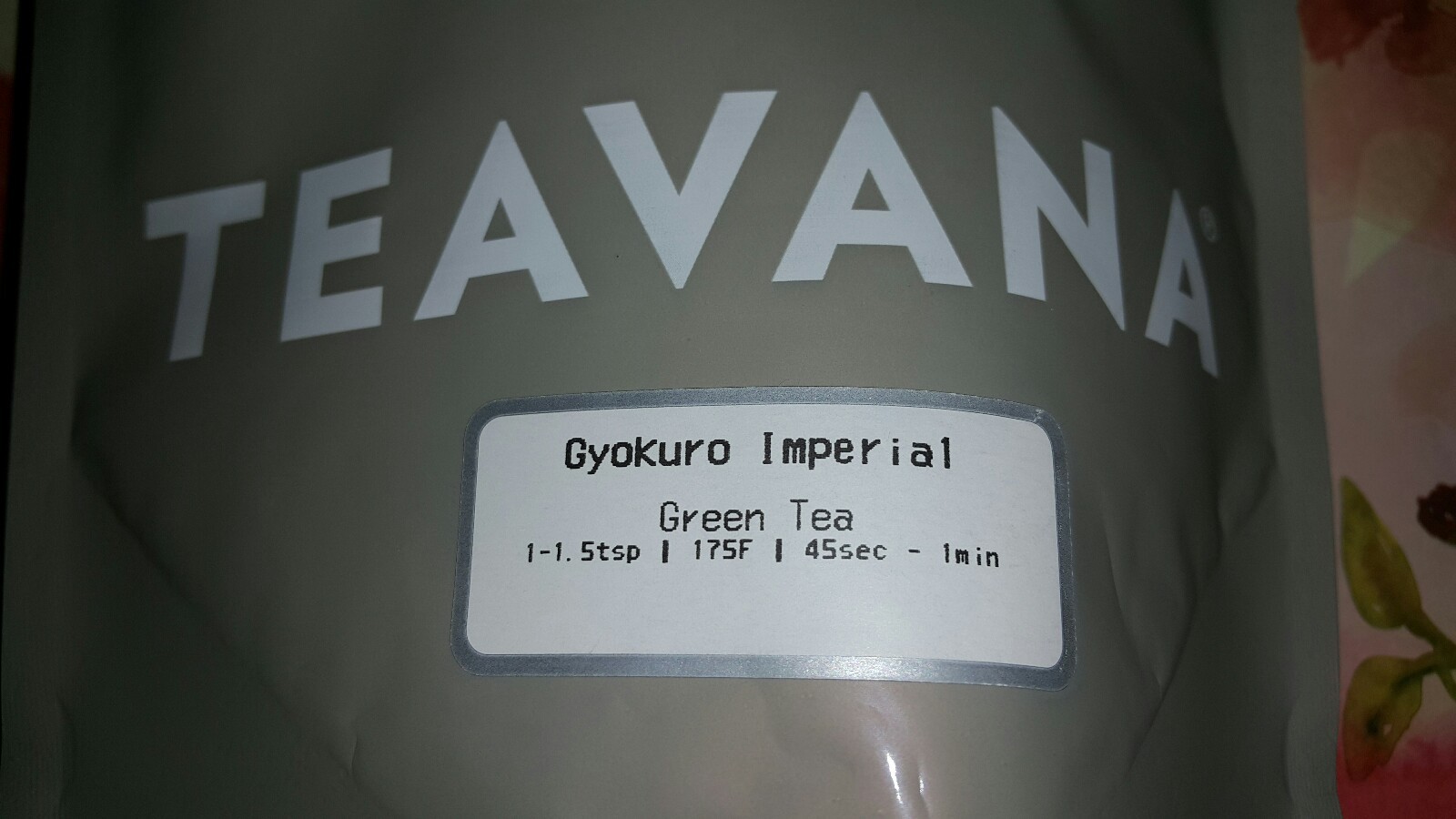 🎅🎄🎅 NEW!! FRESH! SEALED 2 OZ TEAVANA GYOKURO IMPERIAL GREEN TEA BAG HTF!😊☕ | eBay