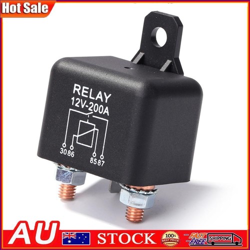 DC 12V 200A High Current Relay Continuous Type Car Truck Motor Relay ...