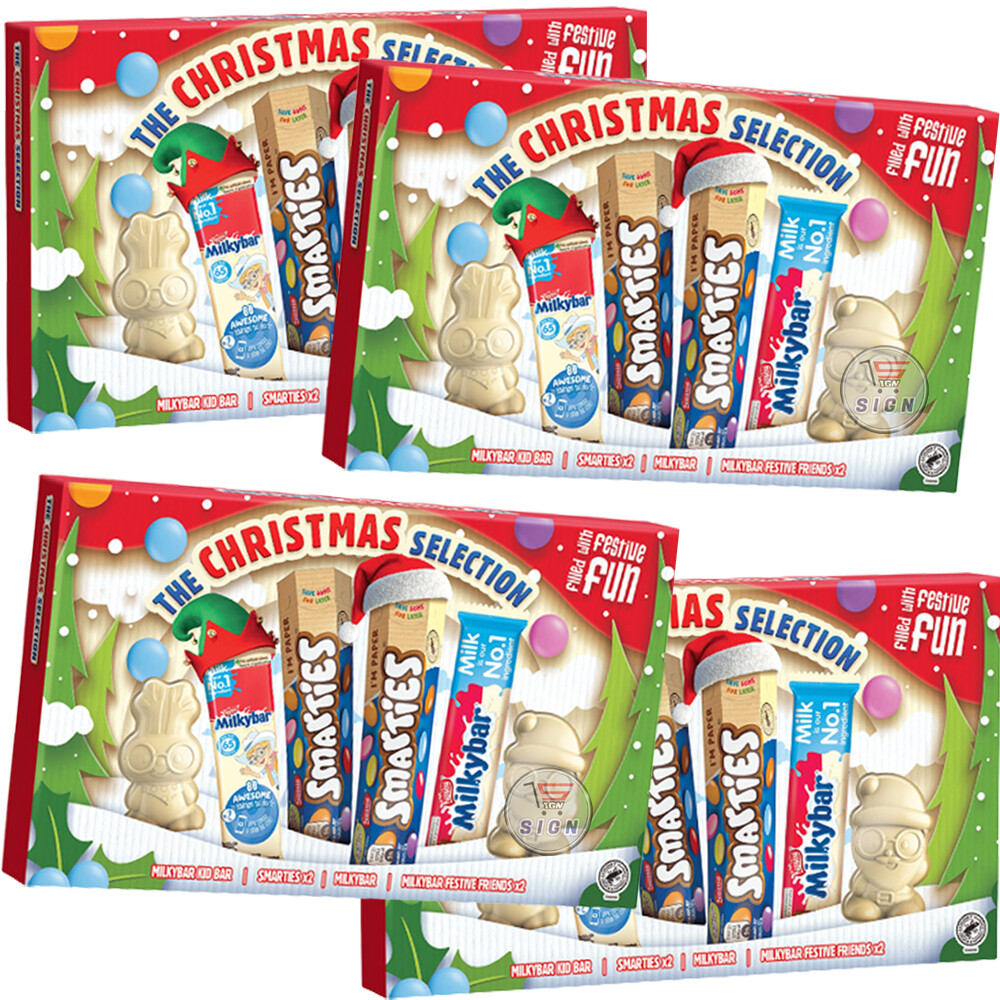 Nestle Kids Christmas Chocolate Selection Box 129g -perfect Xmas gift ...