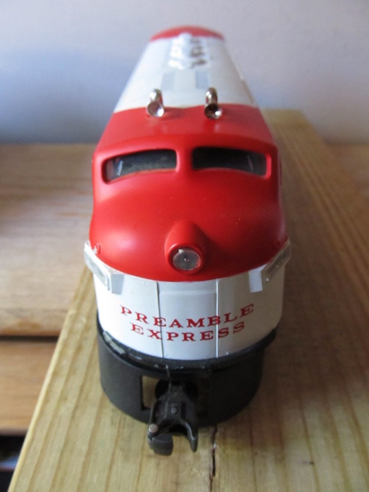 Lionel 8568 Preamble Express F-3 Diesel Locomotive 0/027 Gauge No Box ...
