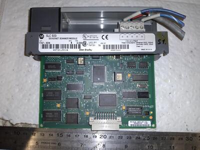 ALLEN BRADLEY SLC500 1747-SDN SER B DEVICENET SCANNER MODULE | eBay