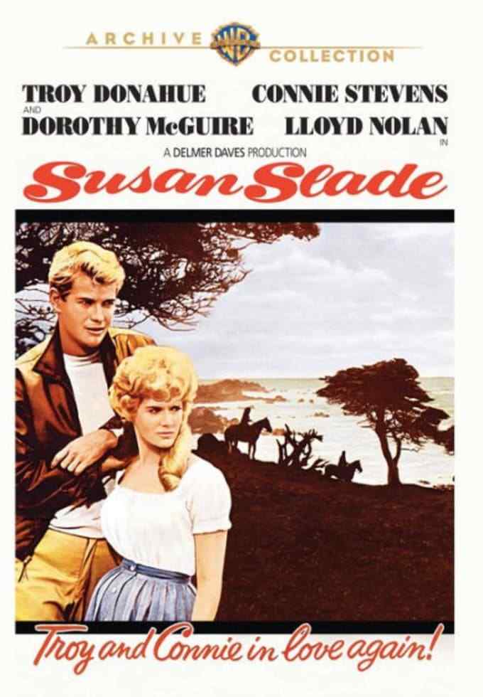 Susan Slade DVD 1961 Troy Donahue, Connie Stevens, Dorothy McGuire ...