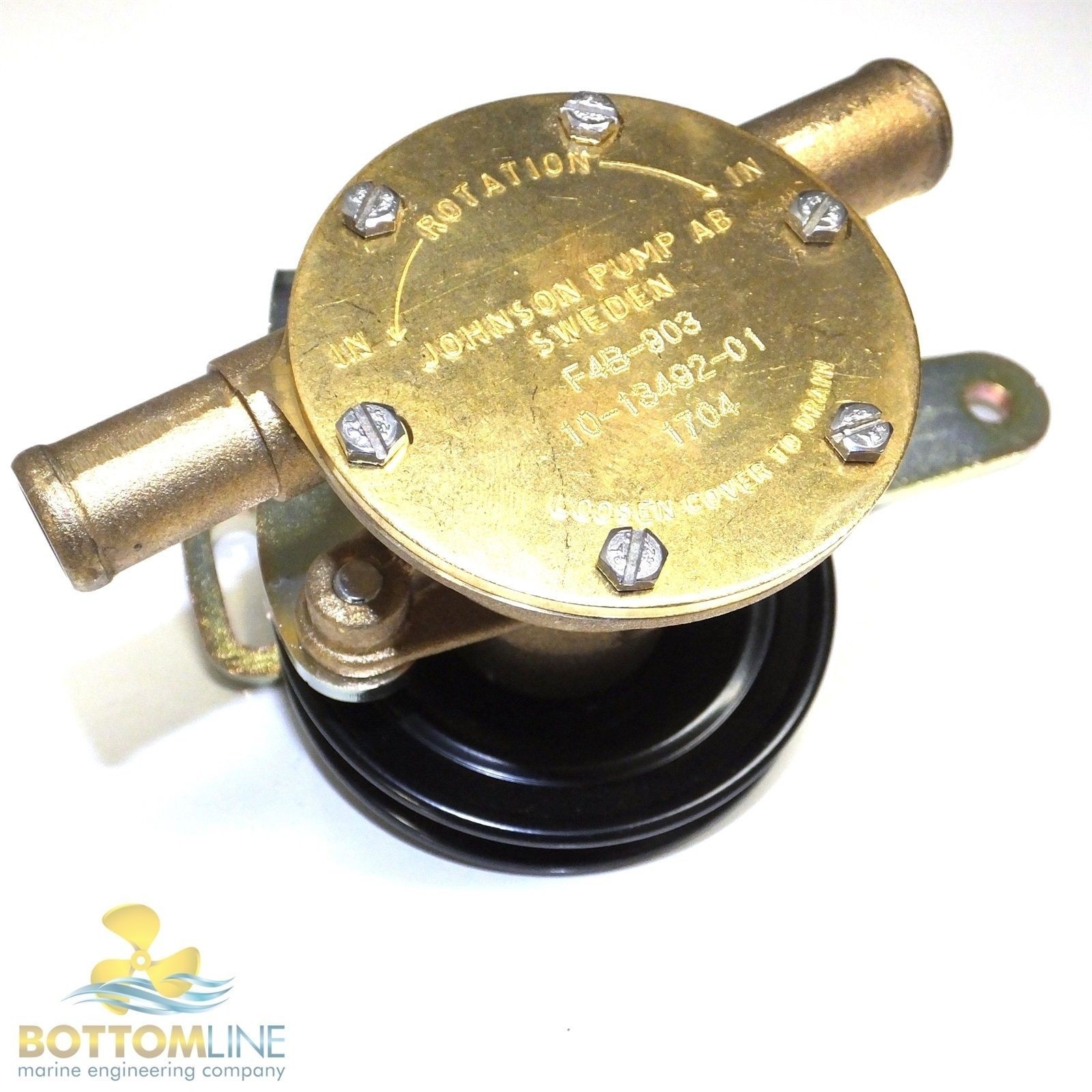 Yanmar 12899042510 Water Pump for 2YM15,3YM20 and 3YM30 for sale online ...