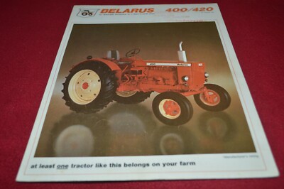 Belarus 400 420 Tractor Dealers Brochure AMIL15 ver | eBay