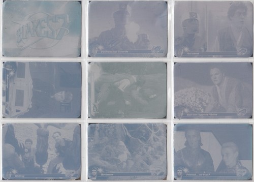 Blakes Blake's 7 Series 1 & 2 Printing Plate Selection by Unstoppable ...