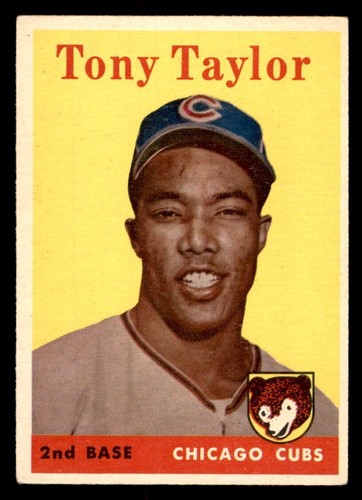 1958 Topps Baseball #411 Tony Taylor EX *g1 | eBay