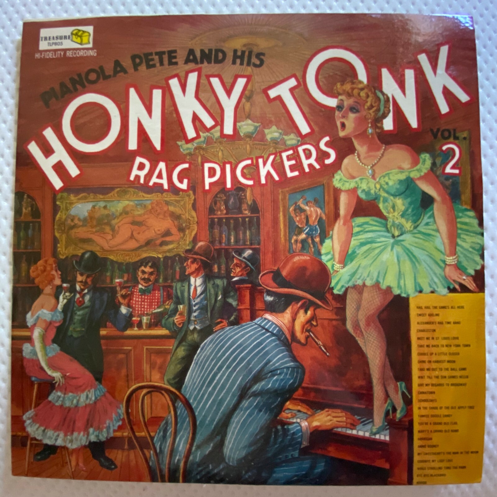 Pianola Pete & Honky Tonk Rag Pickers Vol. 2~Treasure Productions LP ...