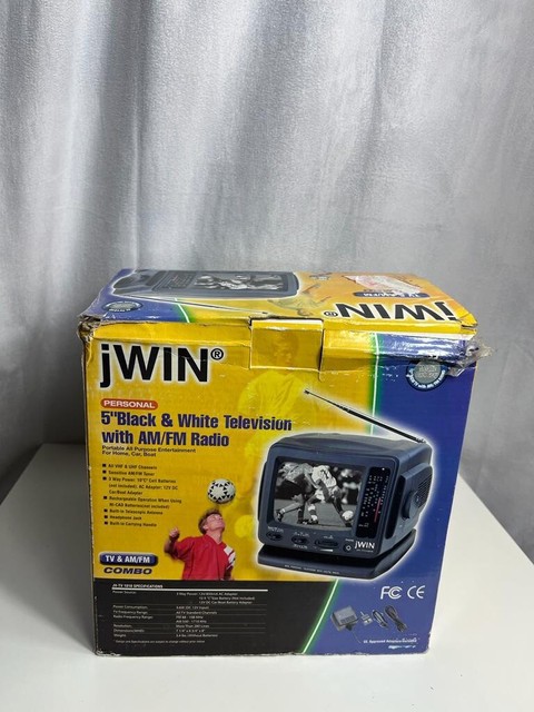 jWIN JV-TV1010 5" Analog LCD Television for sale online | eBay