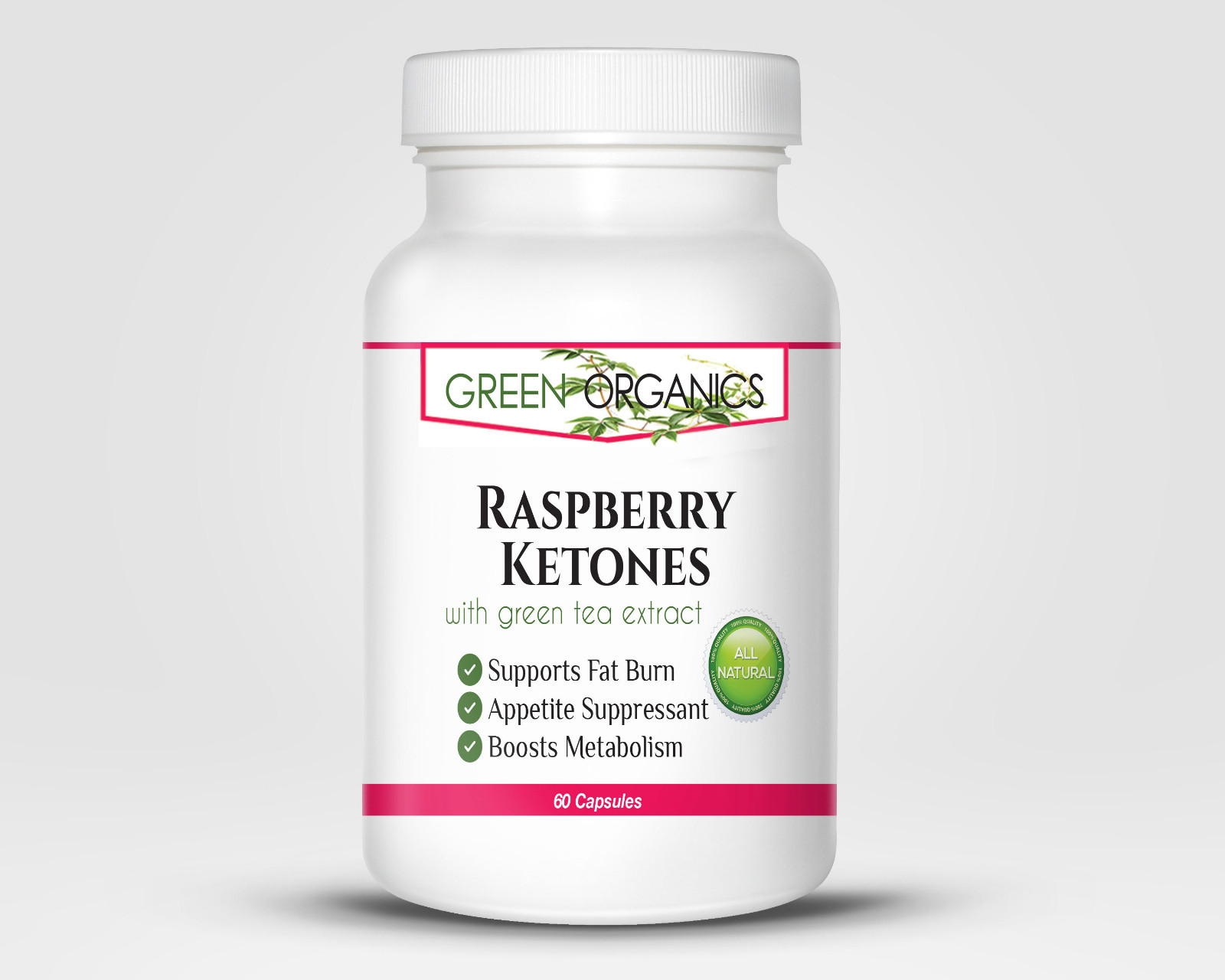 Raspberry Ketones with Green Tea Extract by Green Organics - Weight ...