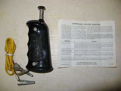 Cox Vintage 1960s? 1/24 Mark 3 or 4 Slot Car Controller & Instructions ...