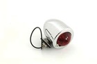 Chrome Bullet Marker Lamp Red Single Filament fits Harley Davidson | eBay