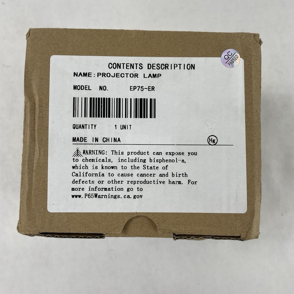 OEM Epson LCP-GF40 Original Projector Lamp Bulb ER75-ER | eBay