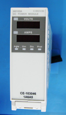 Agilent 66103A DC Power Module for mainframe 0-35V/4.5A; NSN: 6130-01 ...