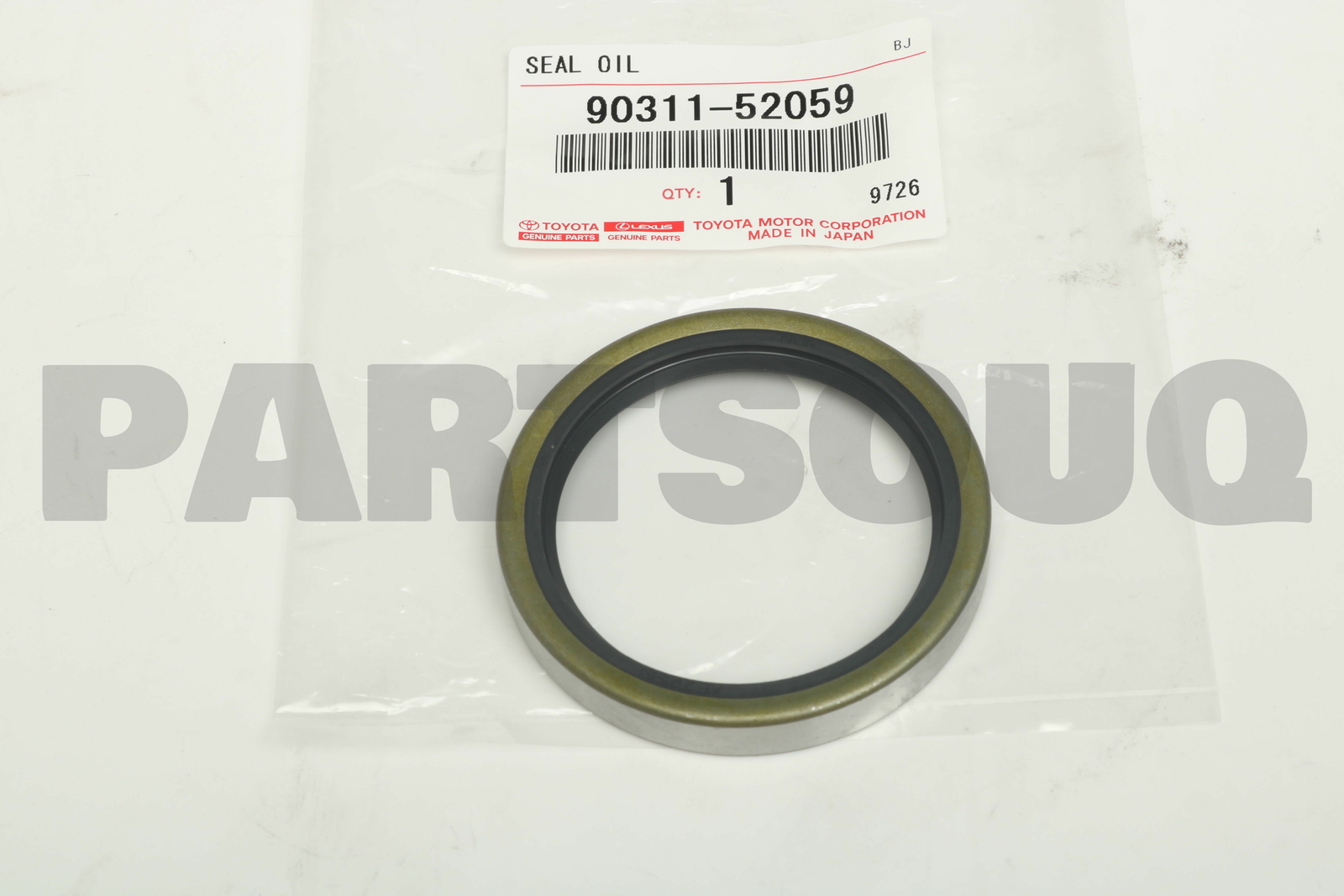 9031152059 Genuine Toyota SEAL, OIL (FOR REAR AXLE SHAFT), RH/LH 90311 ...