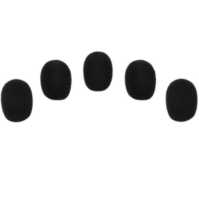 5 Pack Mini-size Lapel Headset Microphone Windscreen Cover Sock mic ...